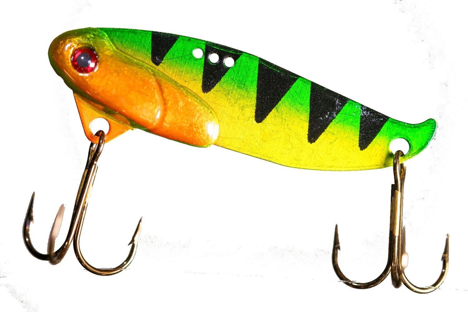 5/8oz Green Perch Blade Bait