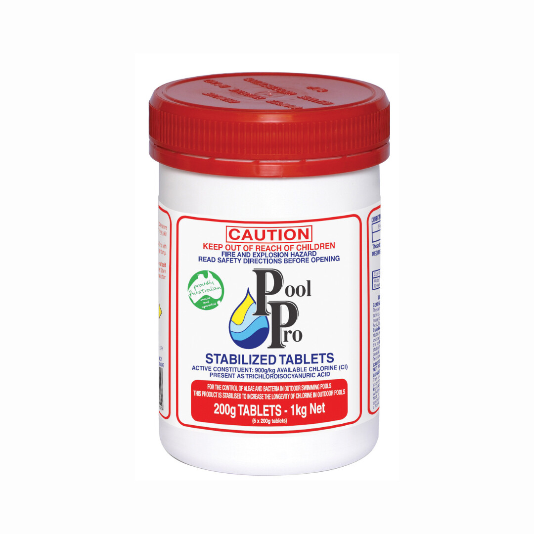 Stabilized Trichlor Tablets (200g) 1kg