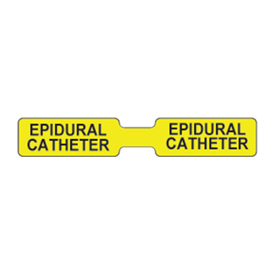 Epidural Catheter Label - Store - FSI Label