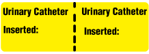 Urinary Catheter Inserted Label - Store - FSI Label