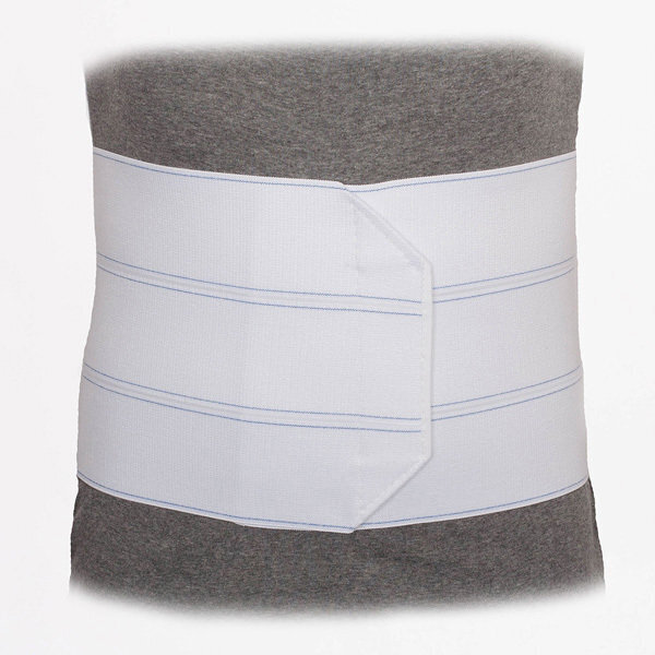 Advanced Orthopaedics Abdominal Binder (3 Panel) - White - Waist