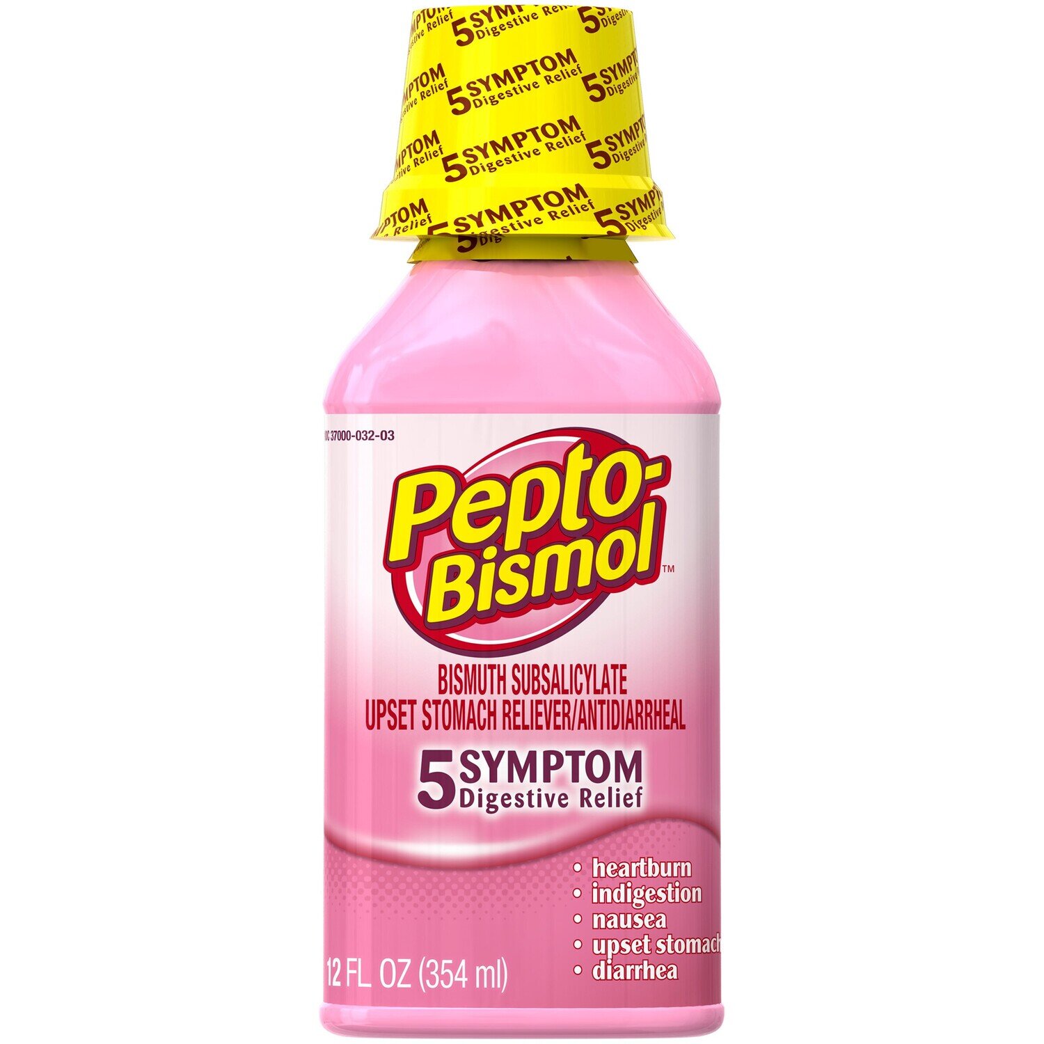 Pepto Bismol 5 Symptom Relief 12 fl oz