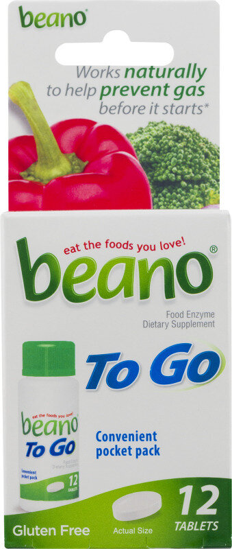 Beano Dietary Supplement Extra Strength Tablets 12ct