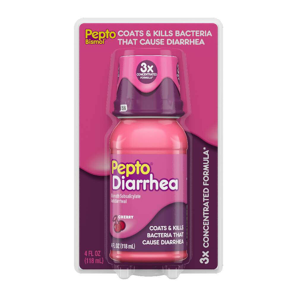 Pepto Diarrhea Antidiarrheal Liquid 4oz