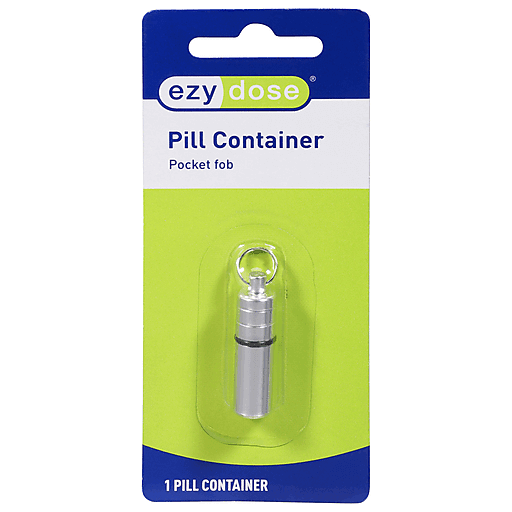 Ezy Dose Pocket Fob Pill Container