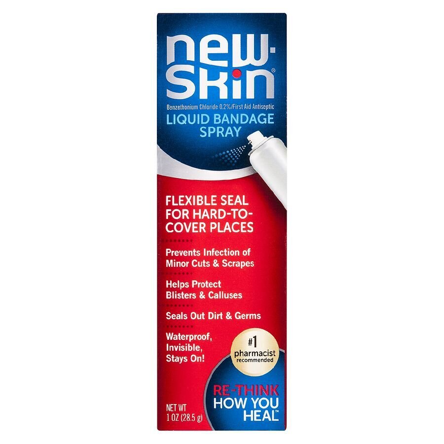 New-Skin Liquid Bandage Spray All-In-One Protection 1 oz