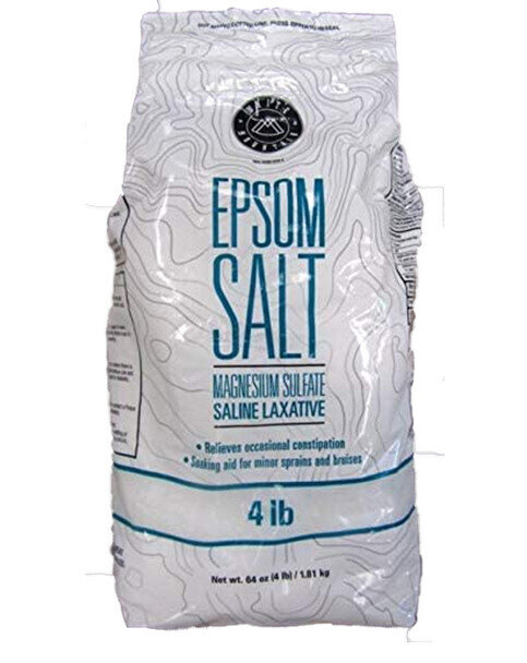 Epsom Salt Magnesium Sulfate Saline Laxative 4 lb