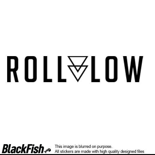 Roll Low – StickerDUMP – by Black Fish Graphics