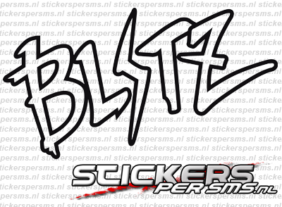 Blitz (old logo) – StickerDUMP – by Black Fish Graphics