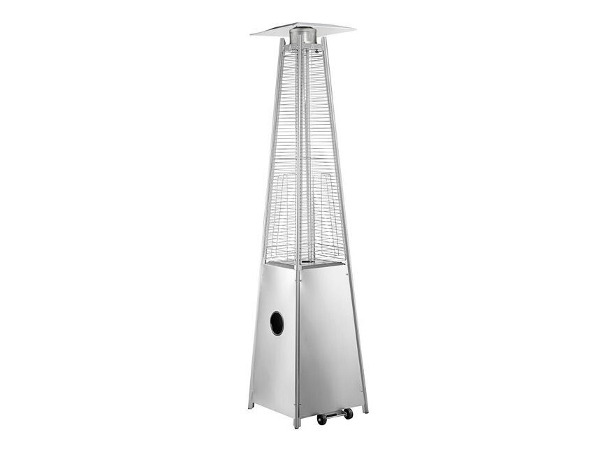 Silver Pyramid Heater