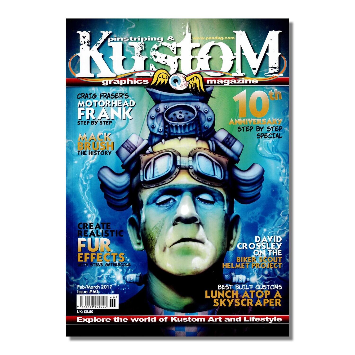 Pinstriping and Kustom Graphics Magazine Issue 60