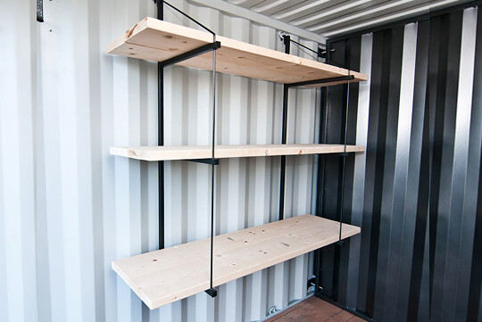 Shop 3-Tier Shelving Brackets for Storage Containers | Coast Containers ...