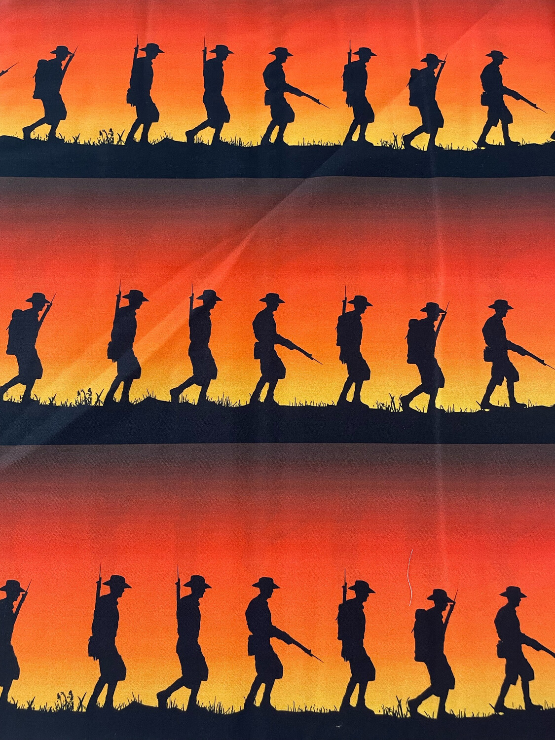 ANZAC Remembering - Soldiers Border Strip