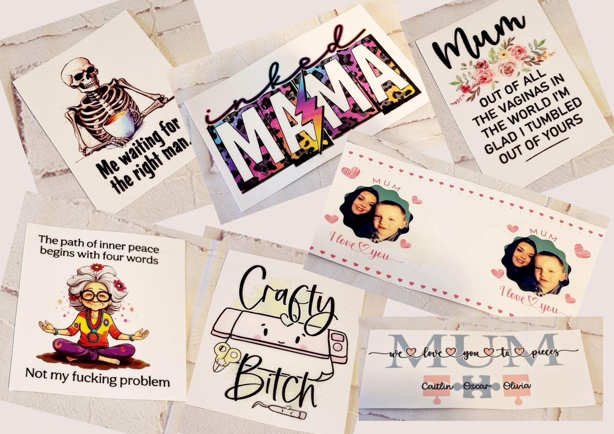 UVDTF Decals/Craft Making Ideas