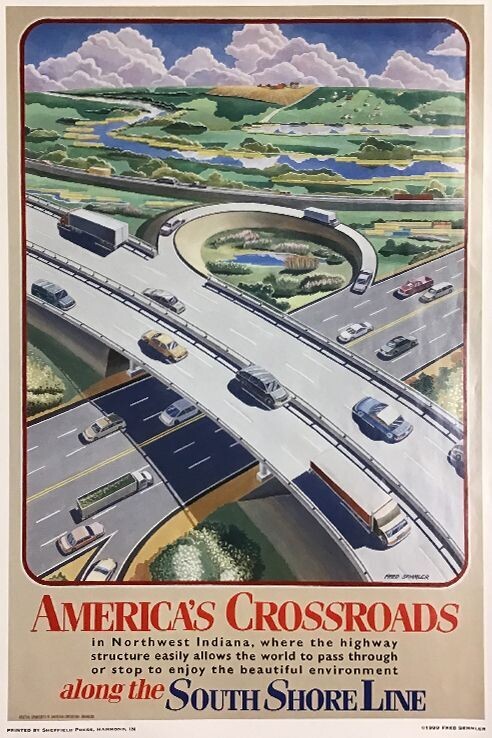 America's Crossroads | South Shore Posters