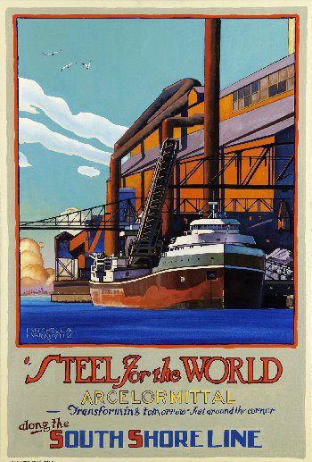 Steel for the World | South Shore Poster