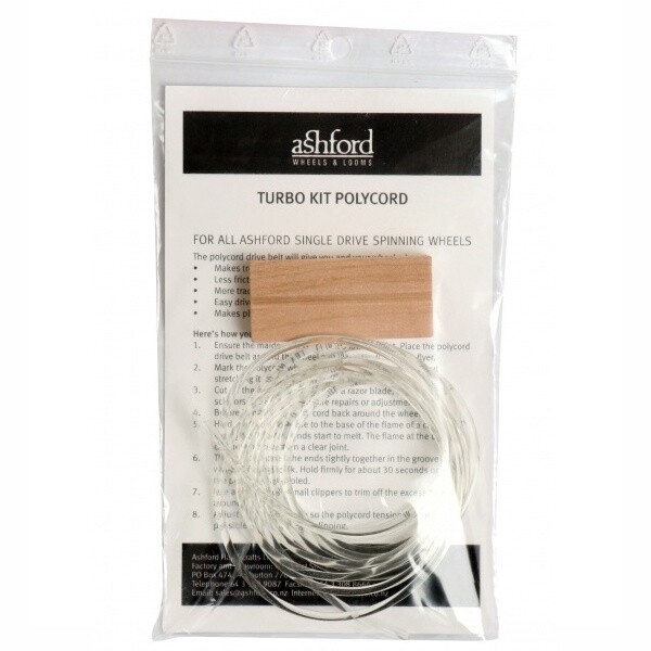 Ashford Turbo Kit Polycord Drive Belt - Store - Heritage Spinning & Weaving