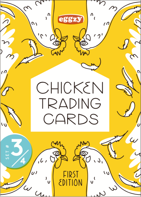 Chicken Trading Cards – Pack 3, 1st Edition – Shop for Cards – Chicken ...