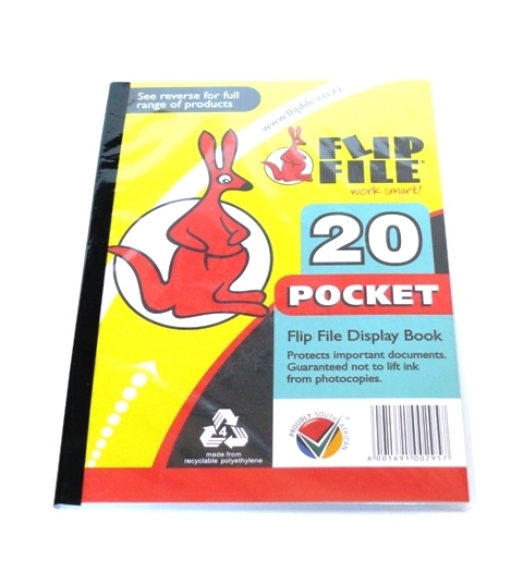 A5 - Flip File - 20 pockets