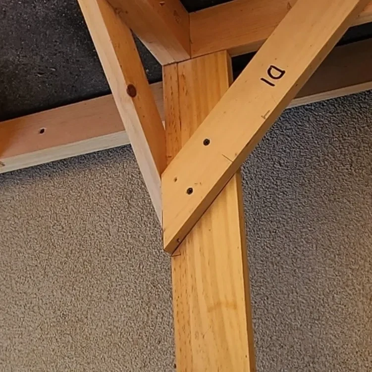 1x3 L-Girder Style Leg Assembly, 42"-48"