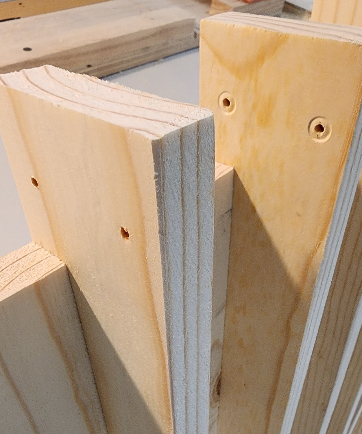 1x3 L-Girder Style Leg Assembly, 54"-60"