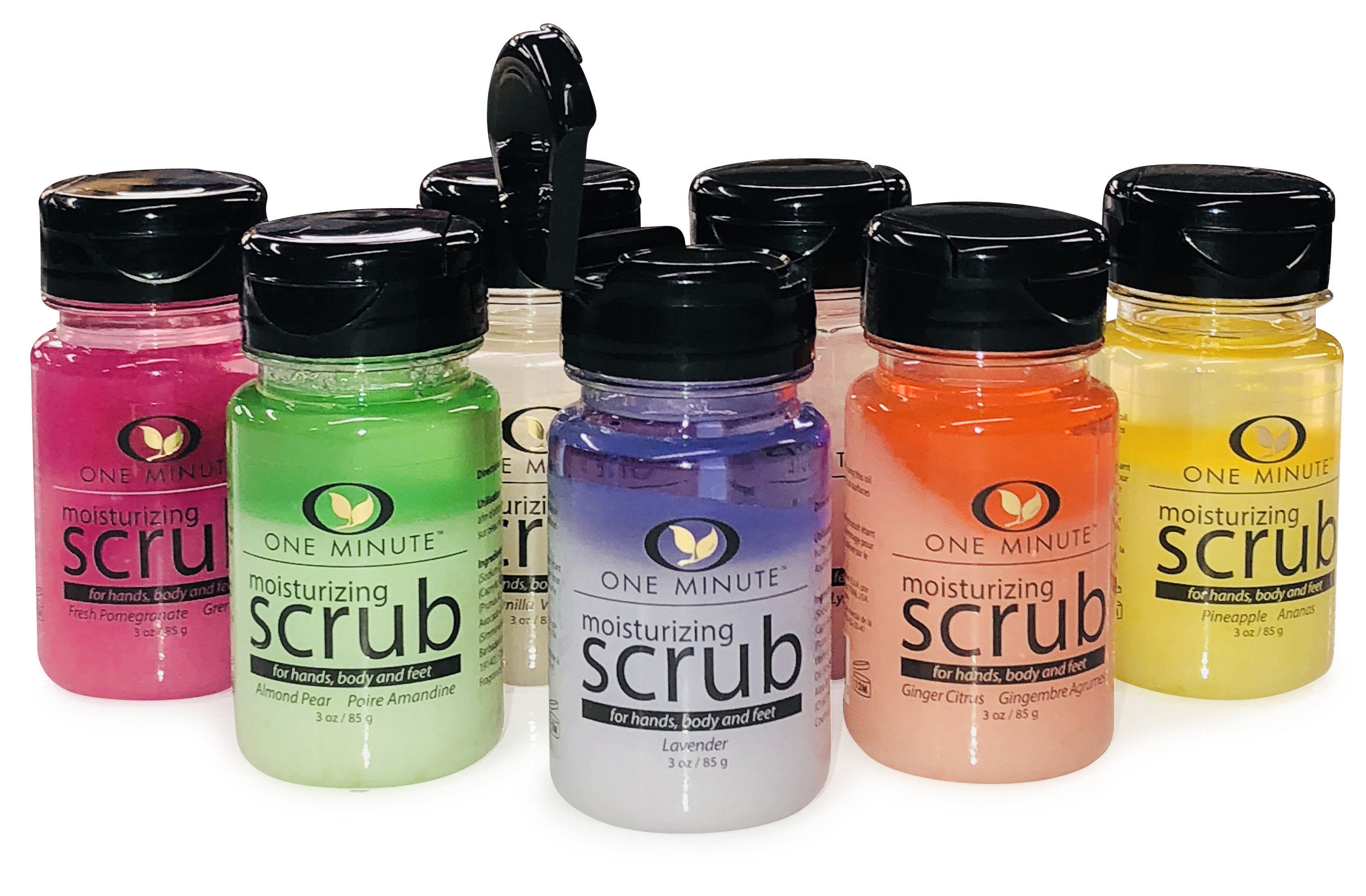 3oz Moisturizing Salt Scrubs