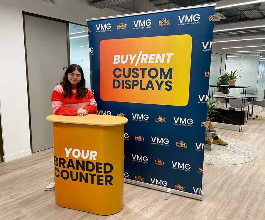 Fast Backdrop Banner 1500mm (1.5M) Wide