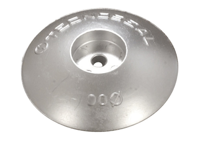 Tecnoseal Ø50mm x 11mm Zinc Low profile disc anode
