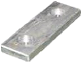 UK Anodes Aluminium Flat Plate Anode (ASA2132) - 3.0Kg