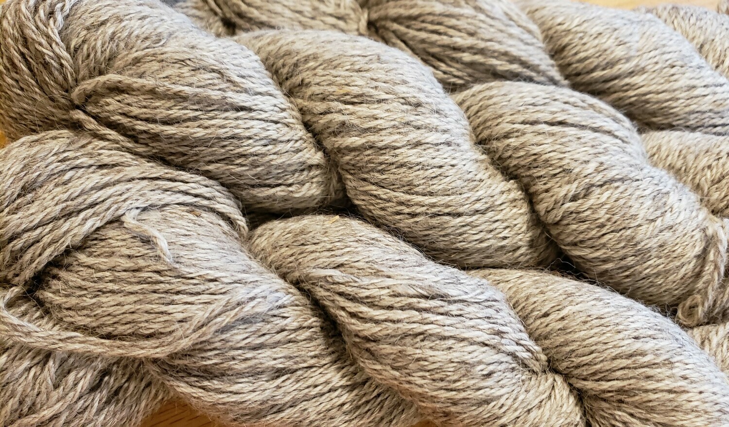 Gray Suri Alpaca & Wool Sport Weight Yarn