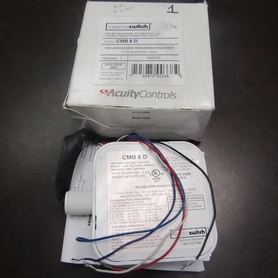SENSOR SWITCH ACUITY CONTROLS CMB 6 D OCCUPANCY SENSOR