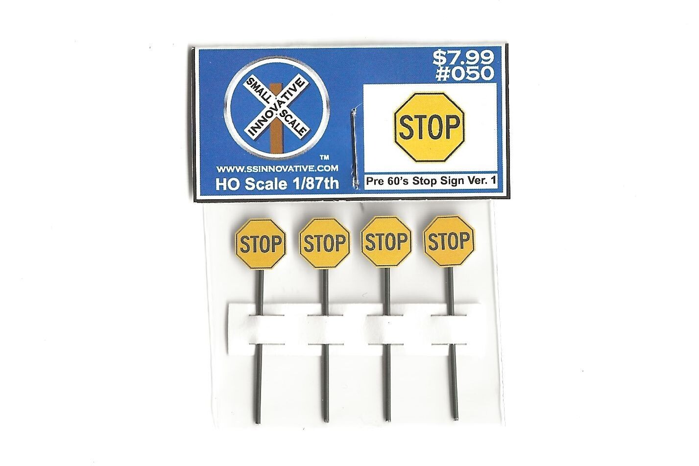 Modern Stop Sign (4 Pack)