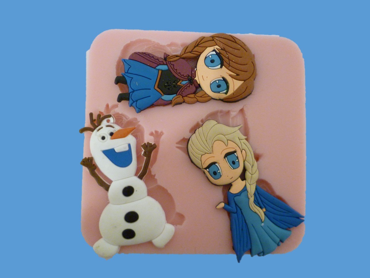 Large Frozen Character silicone mould
