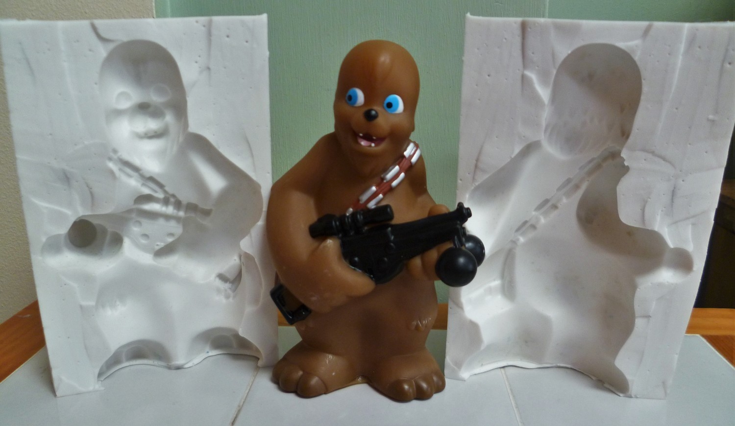 3D CHEWBACKER SILICONE MOULD