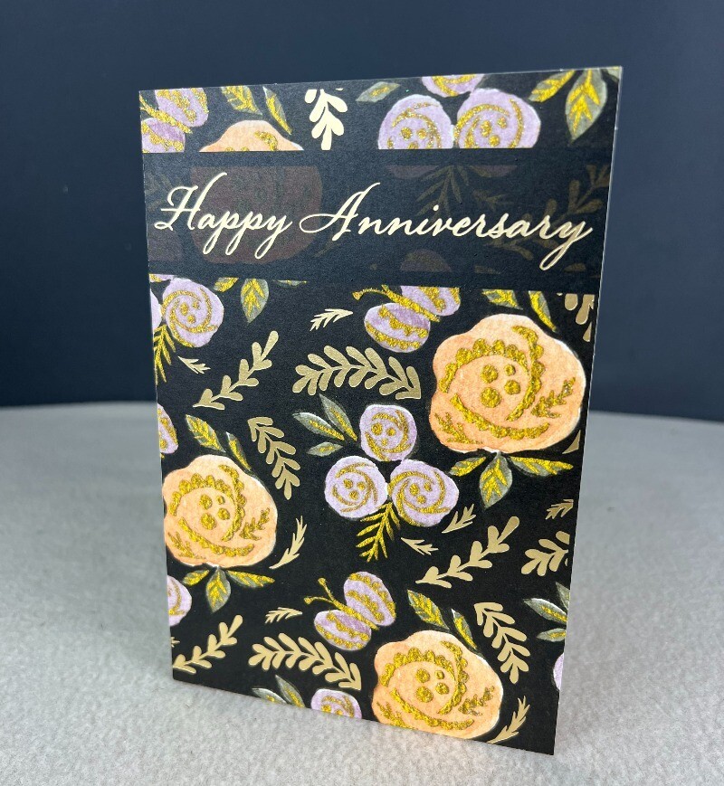 Celebrate Timeless Love with Our Anniversary Greeting Card - Elegant ...
