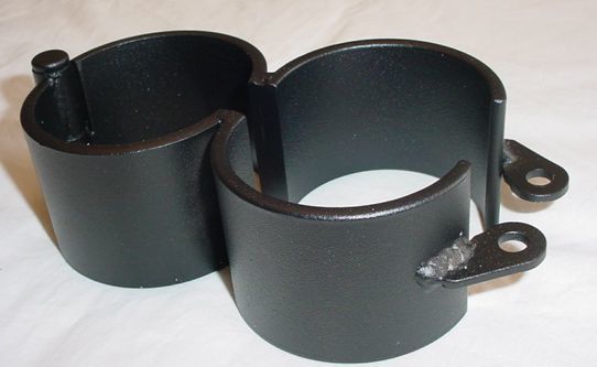 Metal Restraints: Figure 8 Rigid Dungeon Irons Shackle Set