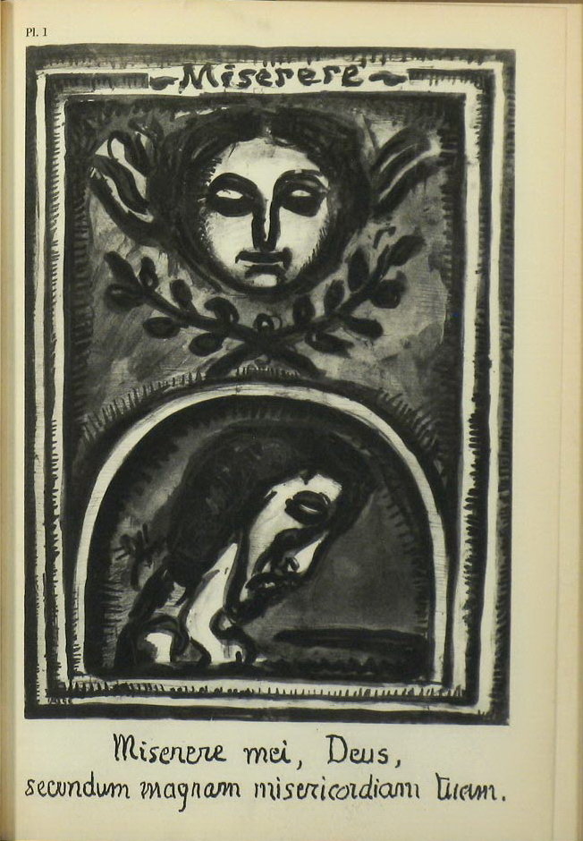 MOMA 1st Ed Miserere by Georges Rouault Illustrations