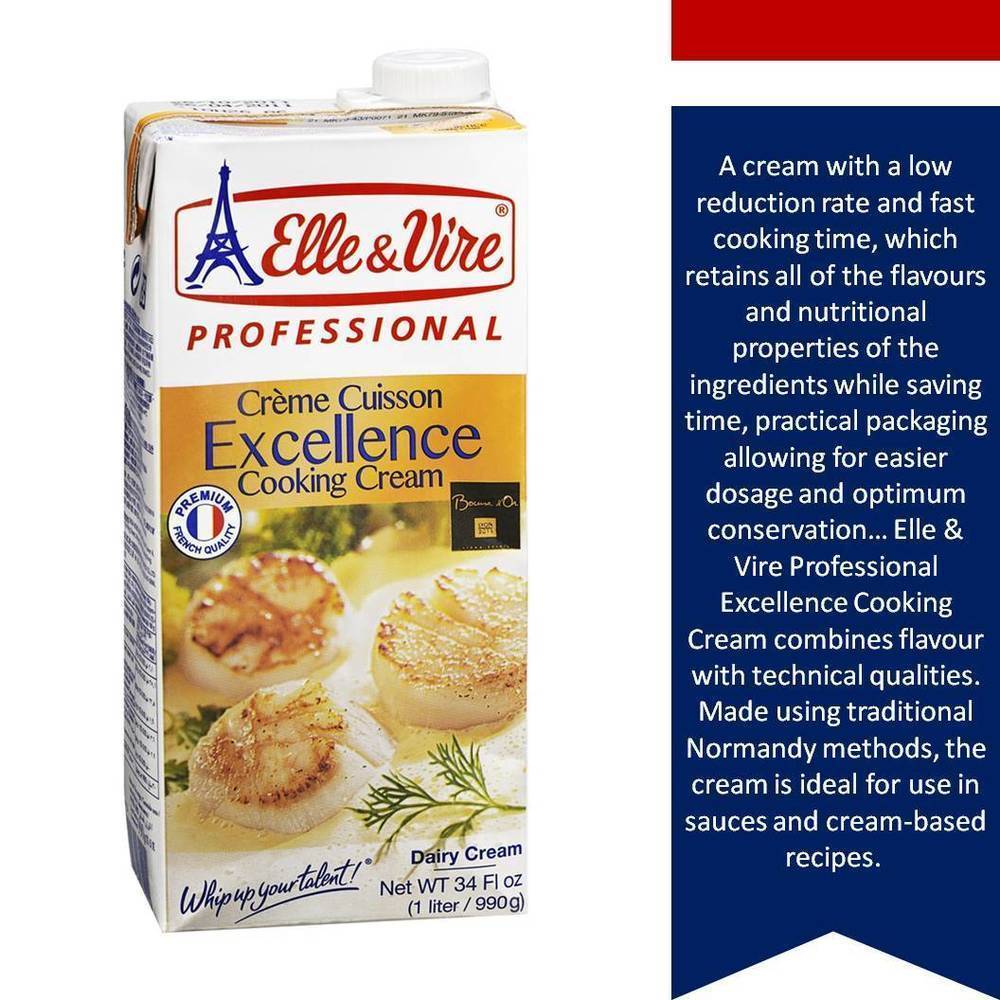 Elle & Vire Cooking Cream per 1lt