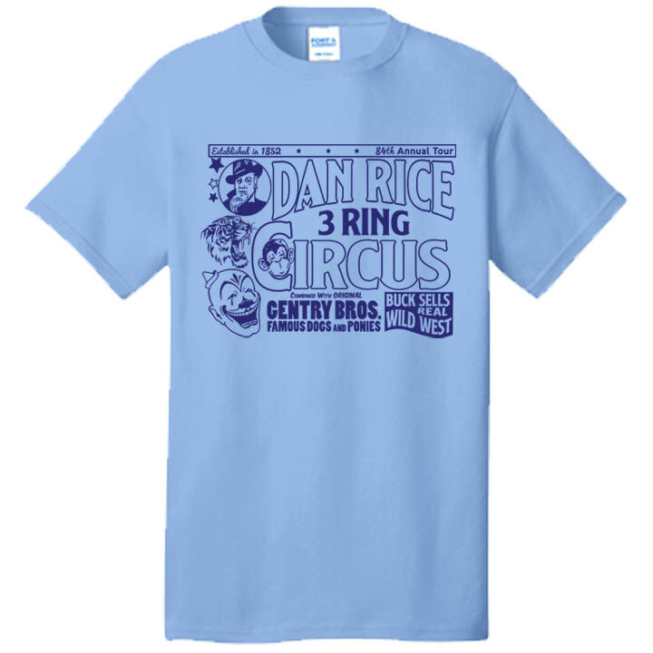 Dan Rice Circus Poster Tee