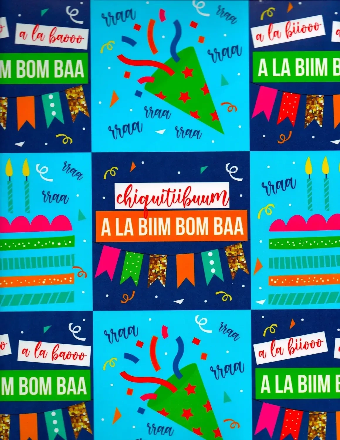 papel de fiesta c/10 pzas