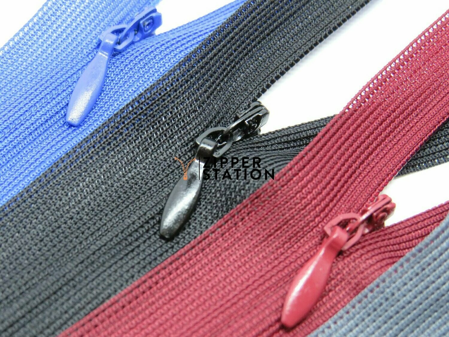 60 cms Invisible Zips