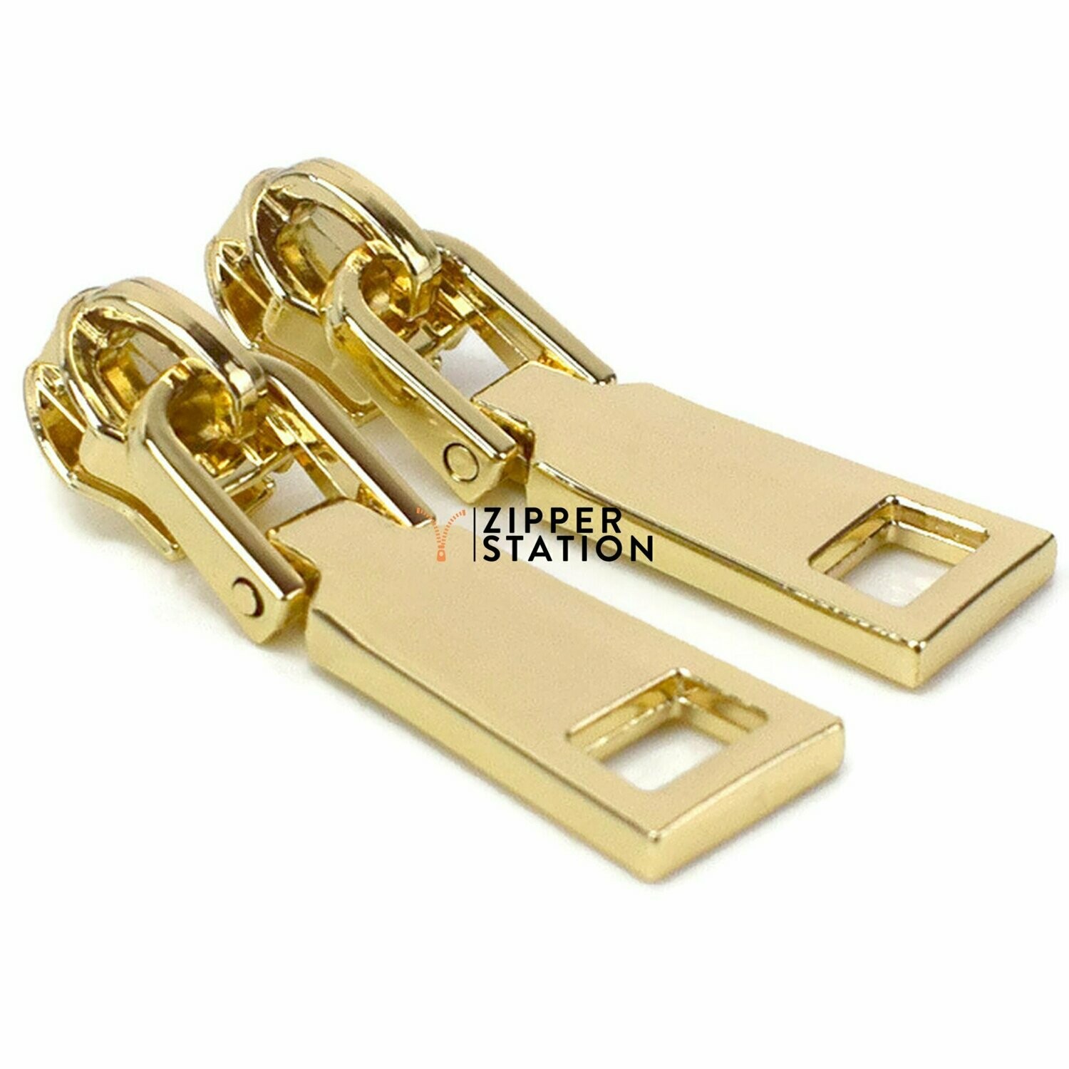 #5 Metal Bell Zip Sliders