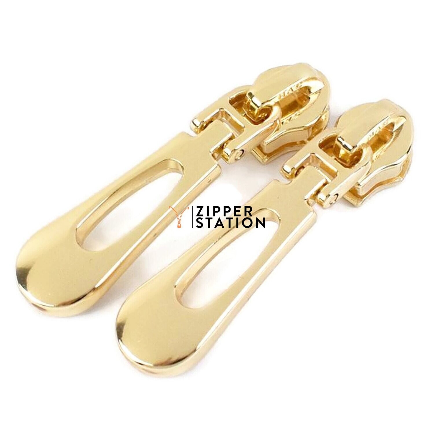 #5 Nylon Coil Zip Sliders/Pulls - Donut Pull