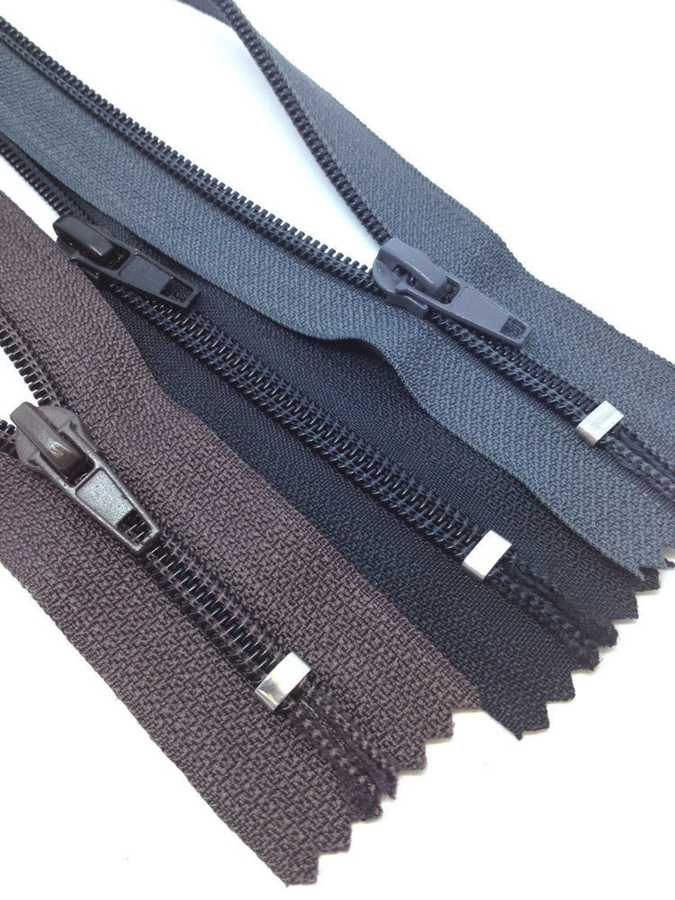 18 cms Nylon Closed End #5 Zips