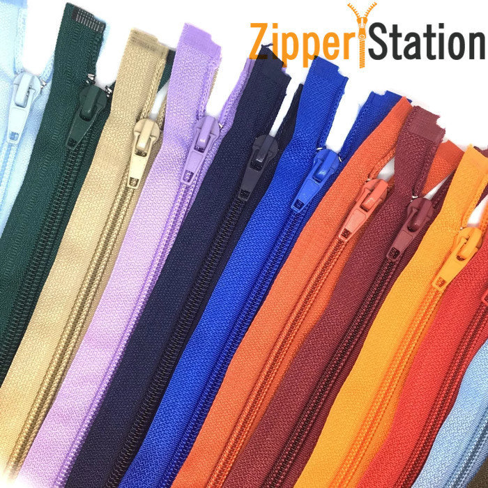 Nylon Open End #5 Zips