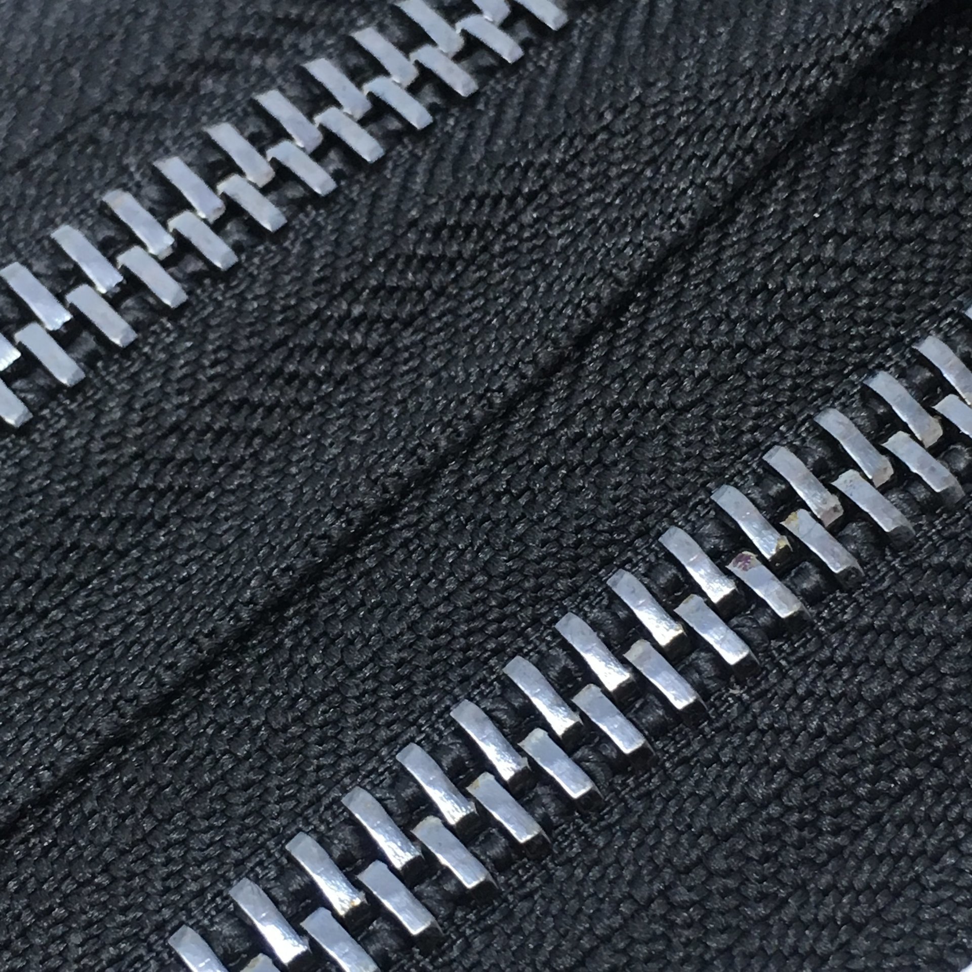 Gun Metal Zips