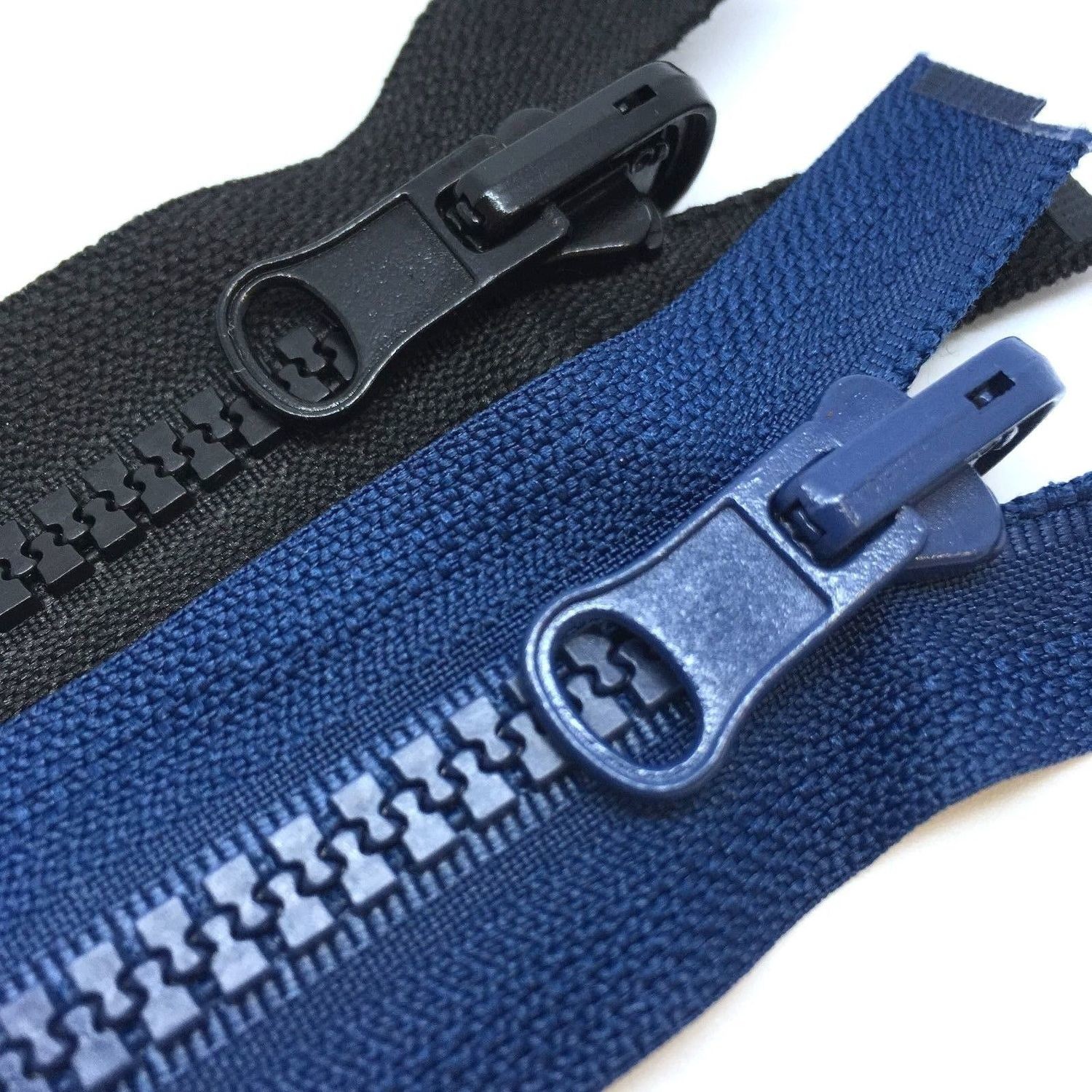 Chunky Plastic Reversible Open End #5 Zips