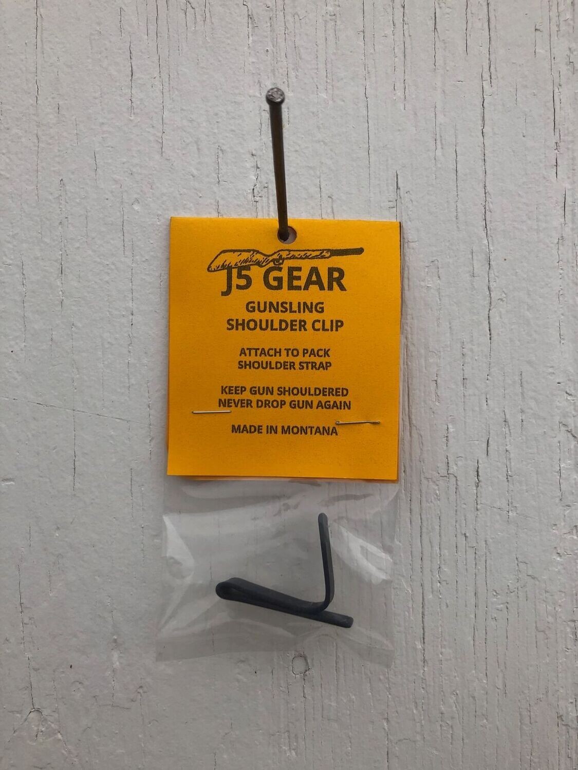 Gunsling Shoulder Clip