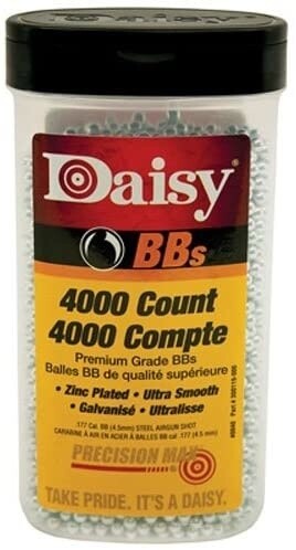 Daisy Premium Grade BBs 4000 Count – Store – Triggers and Bows