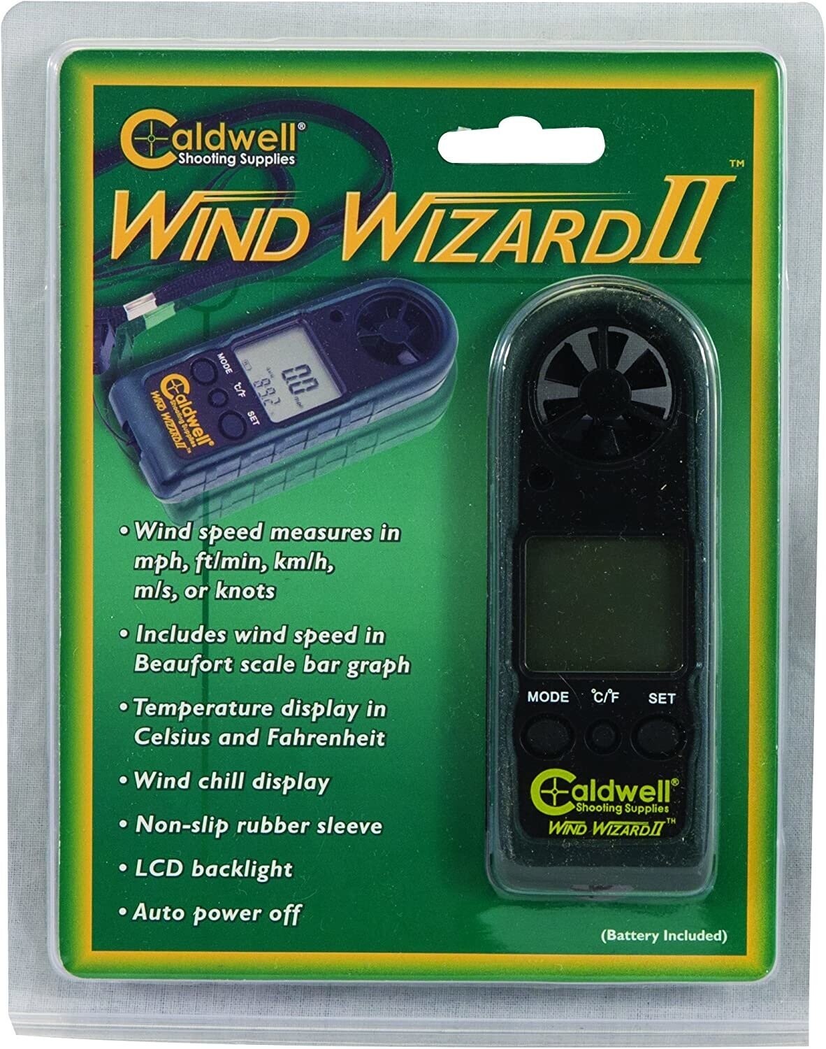 Caldwell Wind Wizard Wind Speed Measurement Tool – Triggers and Bows